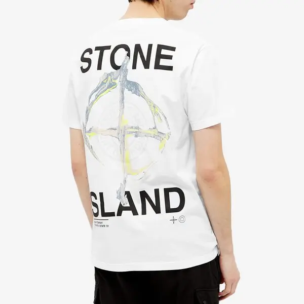 Stone Island Marble Three T-shirt - White