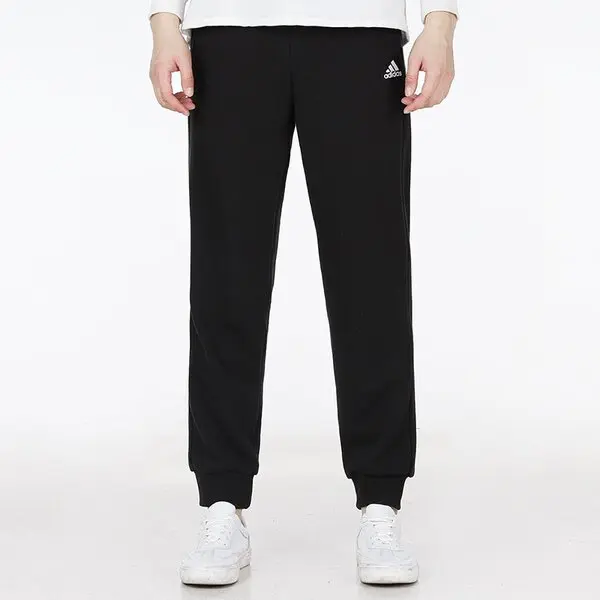 Adidas Sl Ft Tc Pt Logo Knit Sports Bundle Feet Long Pants/trousers - Black