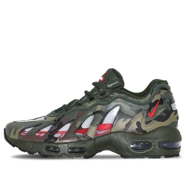Nike Supreme X Max 96 "camo - Green/red/white