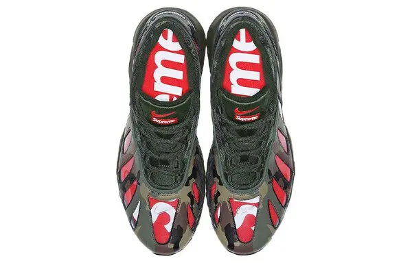 Nike Supreme X Max 96 "camo - Green/red/white