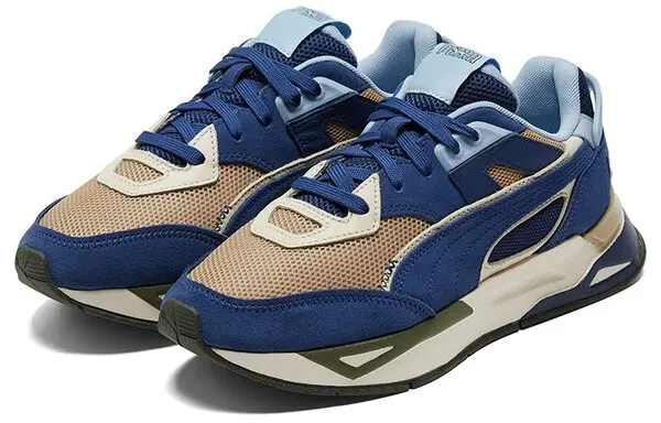 PUMA Maison Kitsuné X Mirage Sport 'blue Depths' Sneakers - Blue/khaki