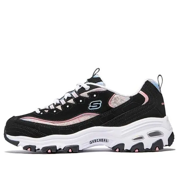 Sketchers D'lites Splendid Journey Sneakers - Black/multicolor