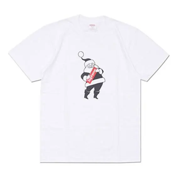 Supreme Fw16 Santa Tee - White