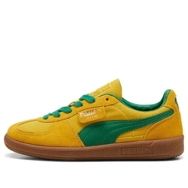 PUMA Palermo 'pel Yellow' Sneakers - Yellow/green