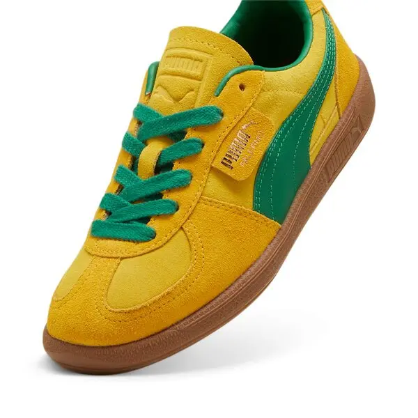 PUMA Palermo 'pel Yellow' Sneakers - Yellow/green