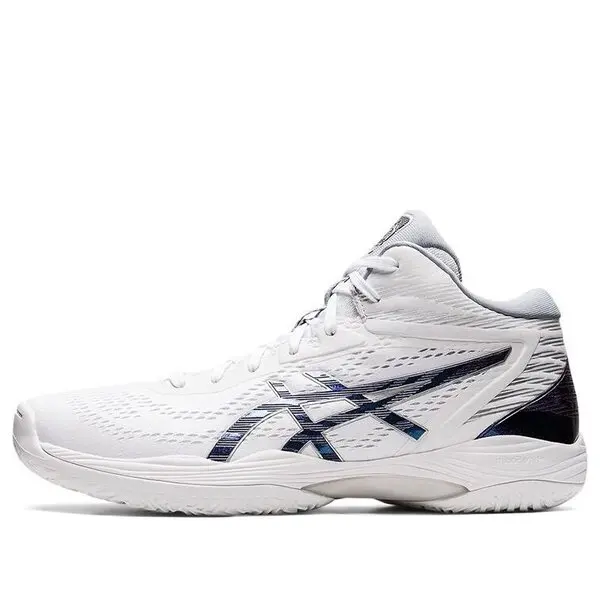 Asics Gelhoop V14 Mid Top Sneakers - White/blue