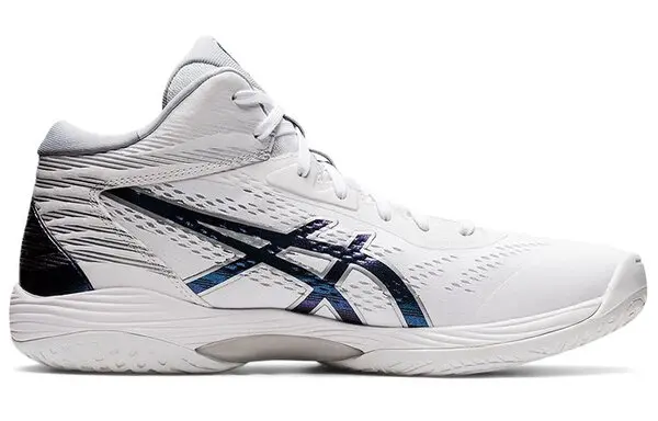 Asics Gelhoop V14 Mid Top Sneakers - White/blue