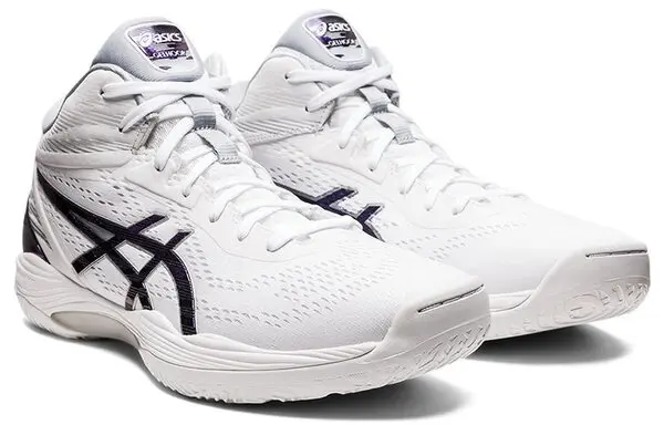Asics Gelhoop V14 Mid Top Sneakers - White/blue