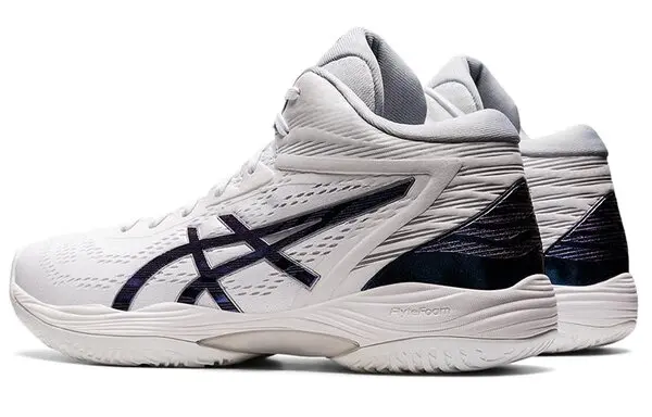 Asics Gelhoop V14 Mid Top Sneakers - White/blue