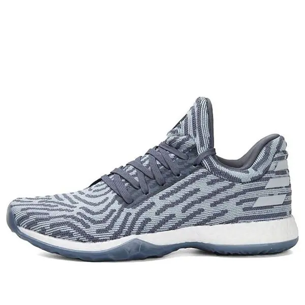 Adidas Harden Volume 1 Ls Primeknit 'raw Steel - Grey