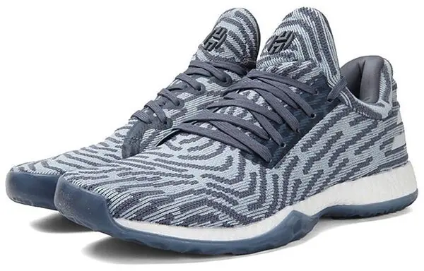Adidas Harden Volume 1 Ls Primeknit 'raw Steel - Grey