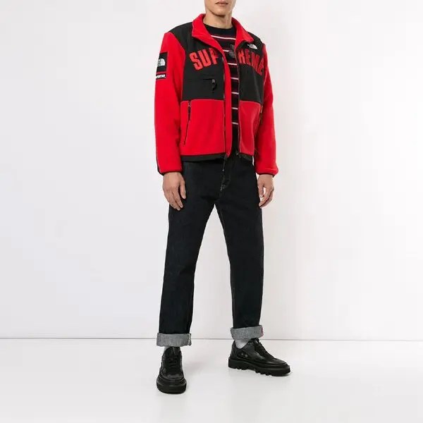 Supreme X The North Face Arc Logo Denali Fleece Jacket