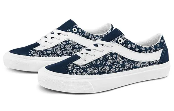 VANS Bold Ni "bandana" Low Top Sneakers - Blue/white