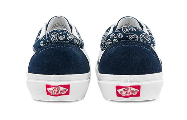 VANS Bold Ni "bandana" Low Top Sneakers - Blue/white