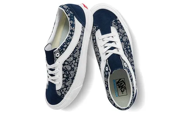 VANS Bold Ni "bandana" Low Top Sneakers - Blue/white