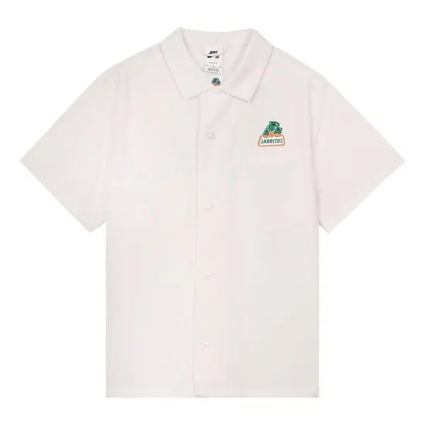 Nike X Jarritos Bowling Button Up Shirt 'pearl - Pink