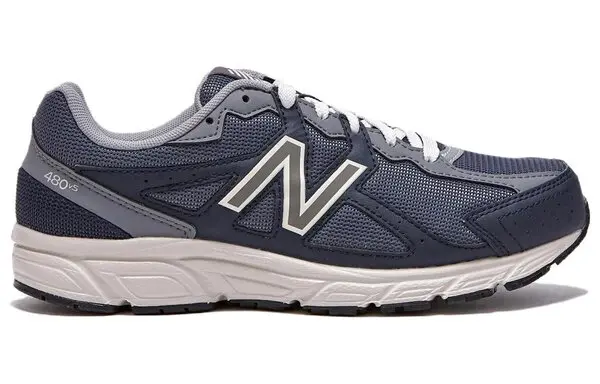 NEW BALANCE 480v5 Athletic Sneakers - Navy Grey