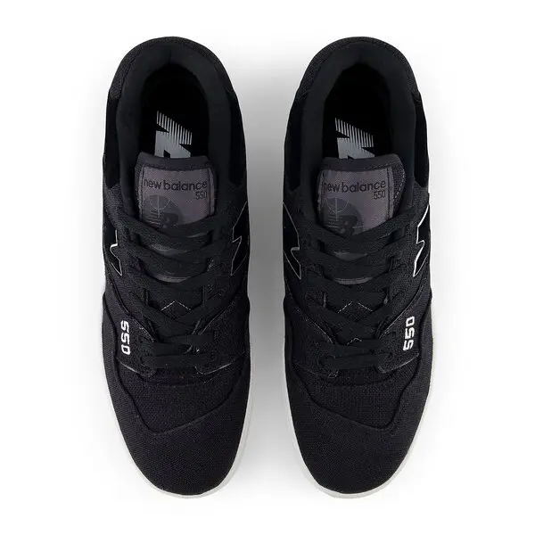 NEW BALANCE 550 Athletic Sneakers - Magnet/white/black