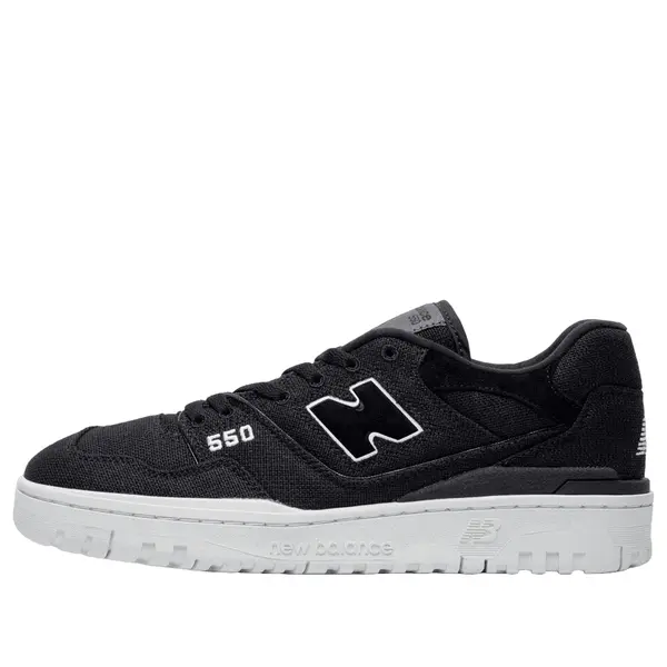NEW BALANCE 550 Athletic Sneakers - Black/cream