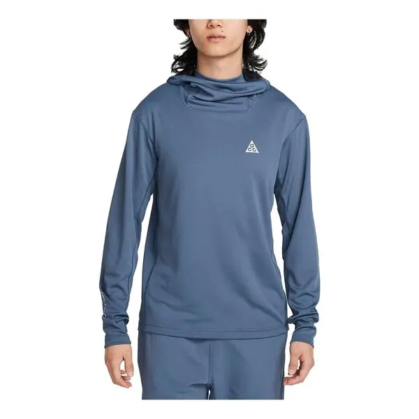 Nike Dri-fit Adv Lava Tree Hoodie - Blue