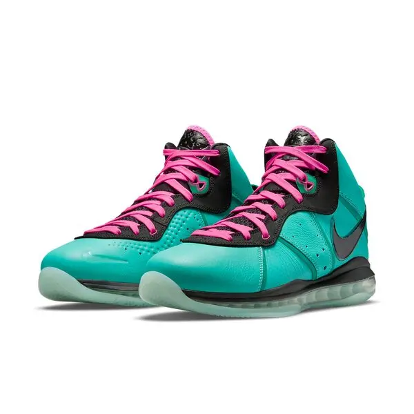 Nike Lebron Retro "south Beach" 2021 Sneakers - Green/black