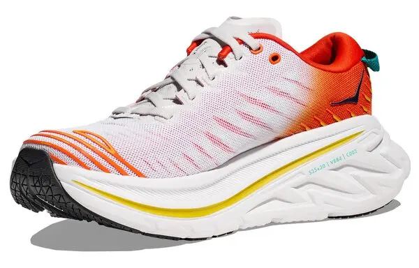 Hoka One One Bondi X Sneakers - Blanc De Blanc/flame