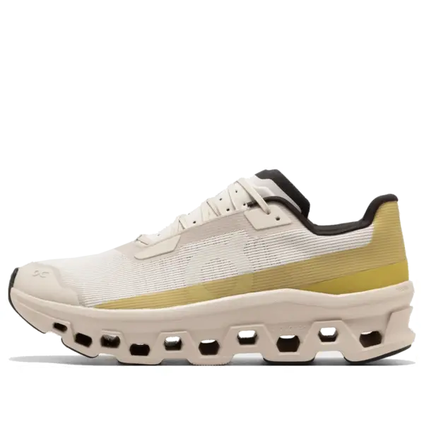On Cloudmonster Void Sneakers - Grey/beige