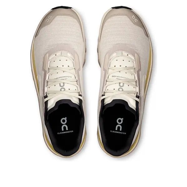 On Cloudmonster Void Sneakers - Grey/beige