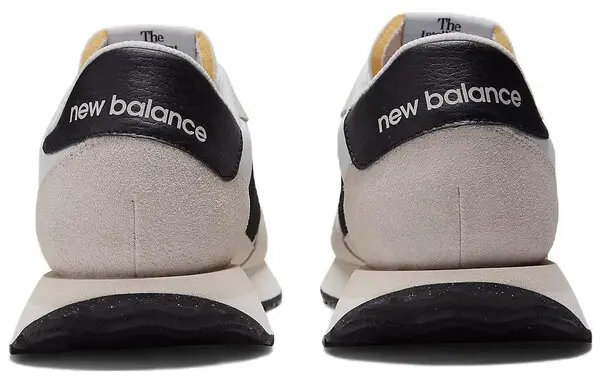 NEW BALANCE 237 Lace-up Sneakers - Cream/white/black