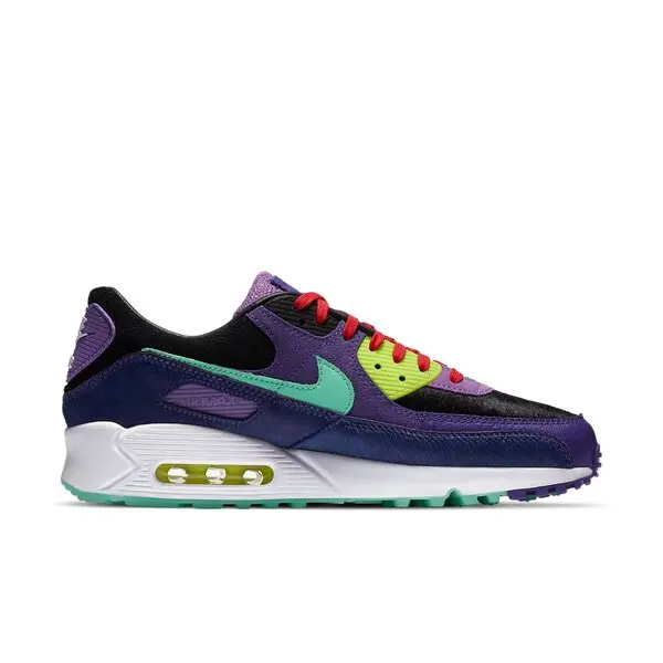 Nike Max 90 "violet Blendexotic Animal Pack - Black/purple/volt