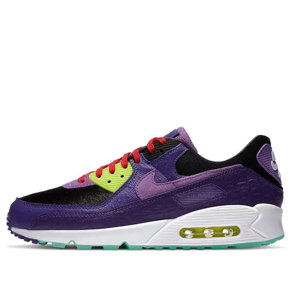 Nike Max 90 "violet Blendexotic Animal Pack - Black/purple/volt