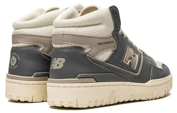 NEW BALANCE X Aime Leon Dore 650r High Top Sneakers - Grey/white