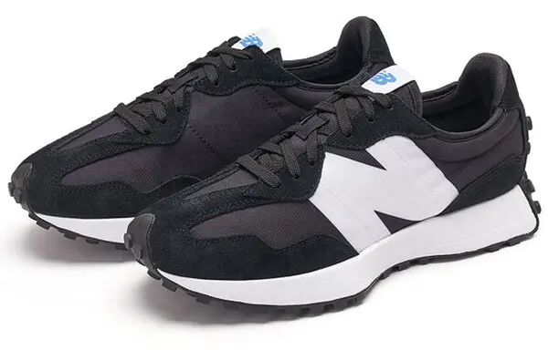 NEW BALANCE 327 Sneakers - Black/white