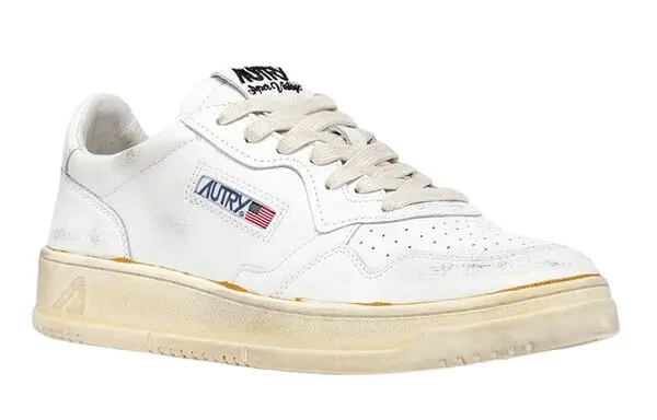 AUTRY Super Vintage Low Sneakers - White