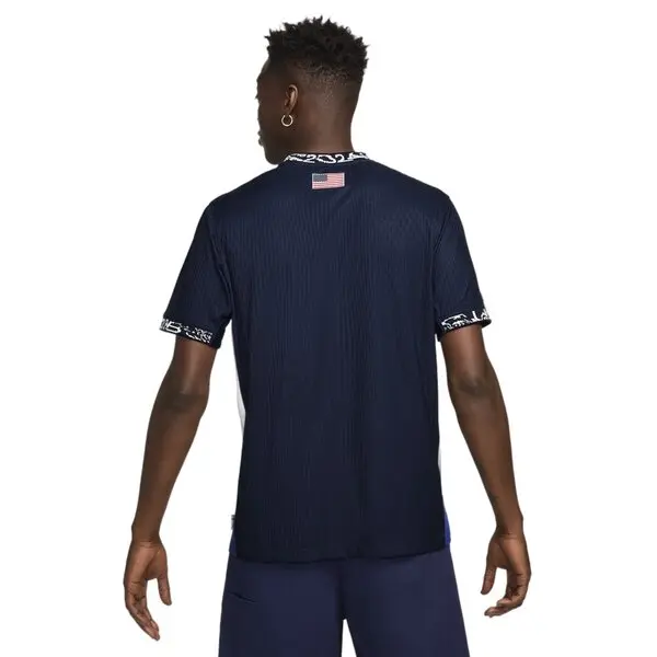 Nike Dri-fit Adv Short-sleeve Jersey 'team Usa - Navy/orange