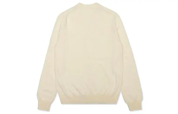 Play Comme Des Garcon Cardigan With Emblem - White