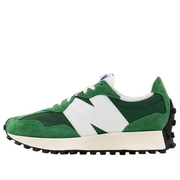 NEW BALANCE 327 Athletic Sneakers - White/green