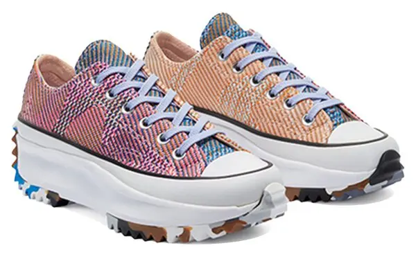 CONVERSE Run Star Hike Low 'knit Mashup' Sneakers