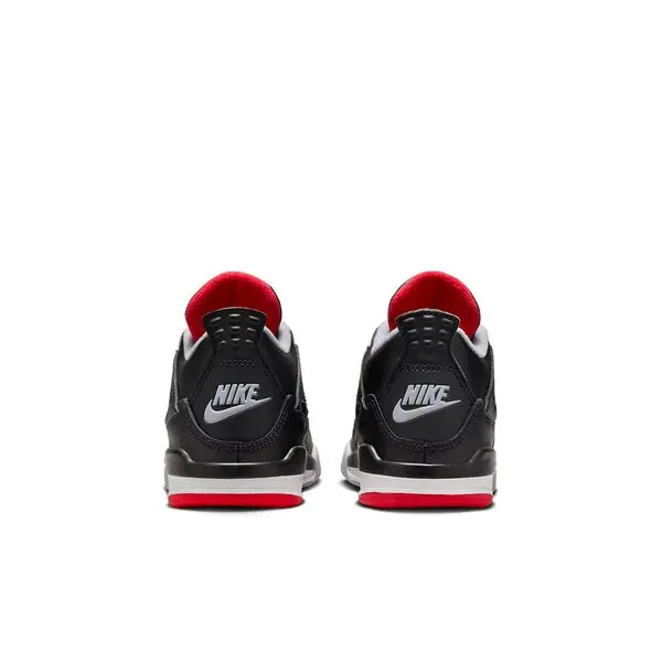 JORDAN Air 4 Retro "bred Reimagined" Sneakers - Black/fire Red/cement Grey