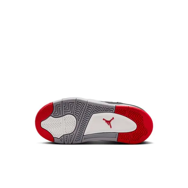 JORDAN Air 4 Retro "bred Reimagined" Sneakers - Black/fire Red/cement Grey