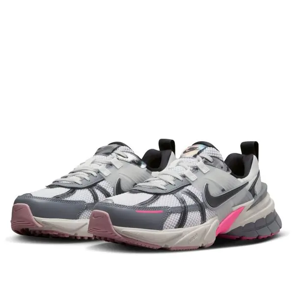 Nike V2k Run Sneakers - Grey/pink/white