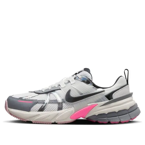 Nike V2k Run Sneakers - Grey/pink/white
