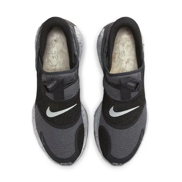 Nike Glide Flyease Low Top Sneakers - Mercury Grey/black/grey Fog
