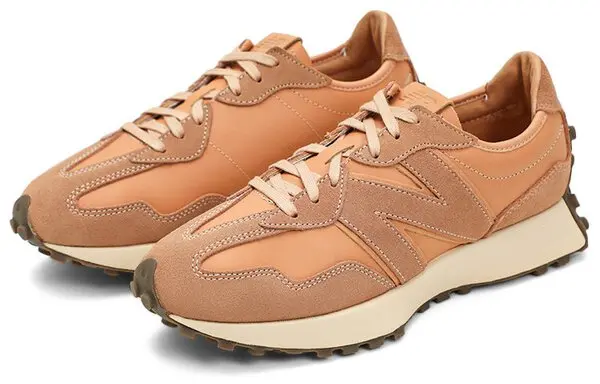 NEW BALANCE 327 Sneakers - Yellow/brown