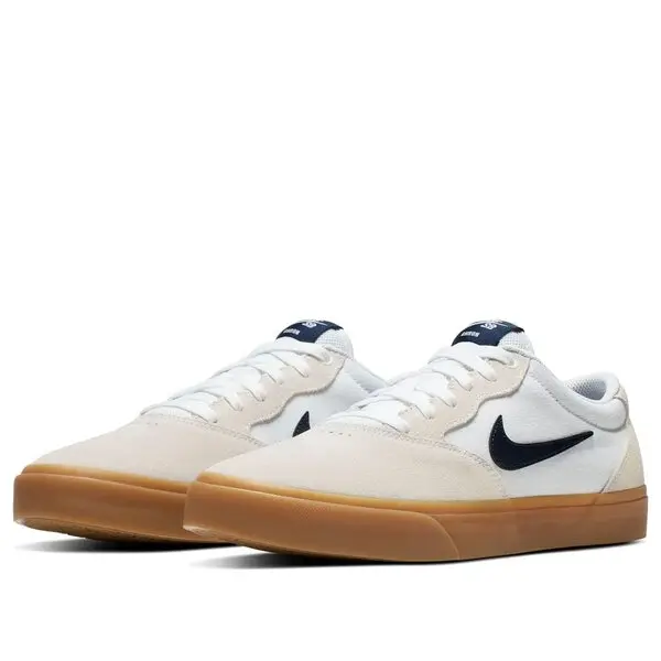 Nike Chron Solarsoft Sb Sneakers - White/obsidian-white-white