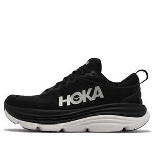Hoka One One Gaviota Wide Athletic Sneakers - Black/white