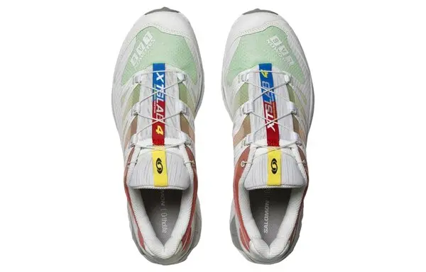 SALOMON Xt-4 "green Ash-coral" Sneakers