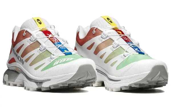 SALOMON Xt-4 "green Ash-coral" Sneakers