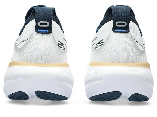Asics Gel-nimbus 25 Athletic Sneakers - White/illusion Blue