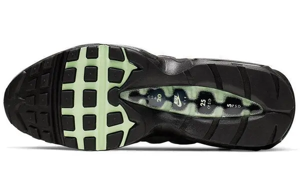 Nike Max 95 'fresh Mint' Sneakers - Black/mintgreen